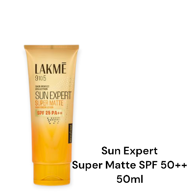 Lakme 9 to 5 Sun Expert Super Mate SPF 50++ 50ml - Online Mart-Kadi